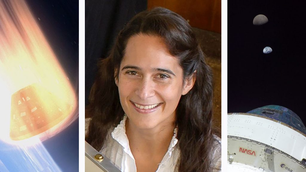 Sarah D'Souza, NASA Ames engineer, talks about Orion Thermal Protection ...